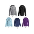 ESASSALY Raincoat Women Lightweight Waterproof Rain Jackets Packable ...