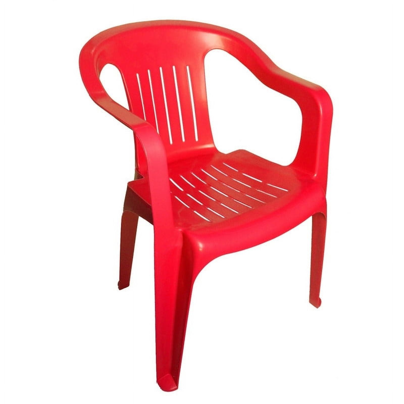 Silla Plástica Brexia Color Rojo MOD. PDA025A-023 Duna | Bodega Aurrera ...