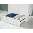 Madison Murphy Bed Chest with Charging Station & Coolsoft Mattress in ...