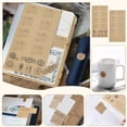 Paper Calendar Stickers Wheat 198x100x0.3mm 2 styles 10pcs/style 20pcs ...