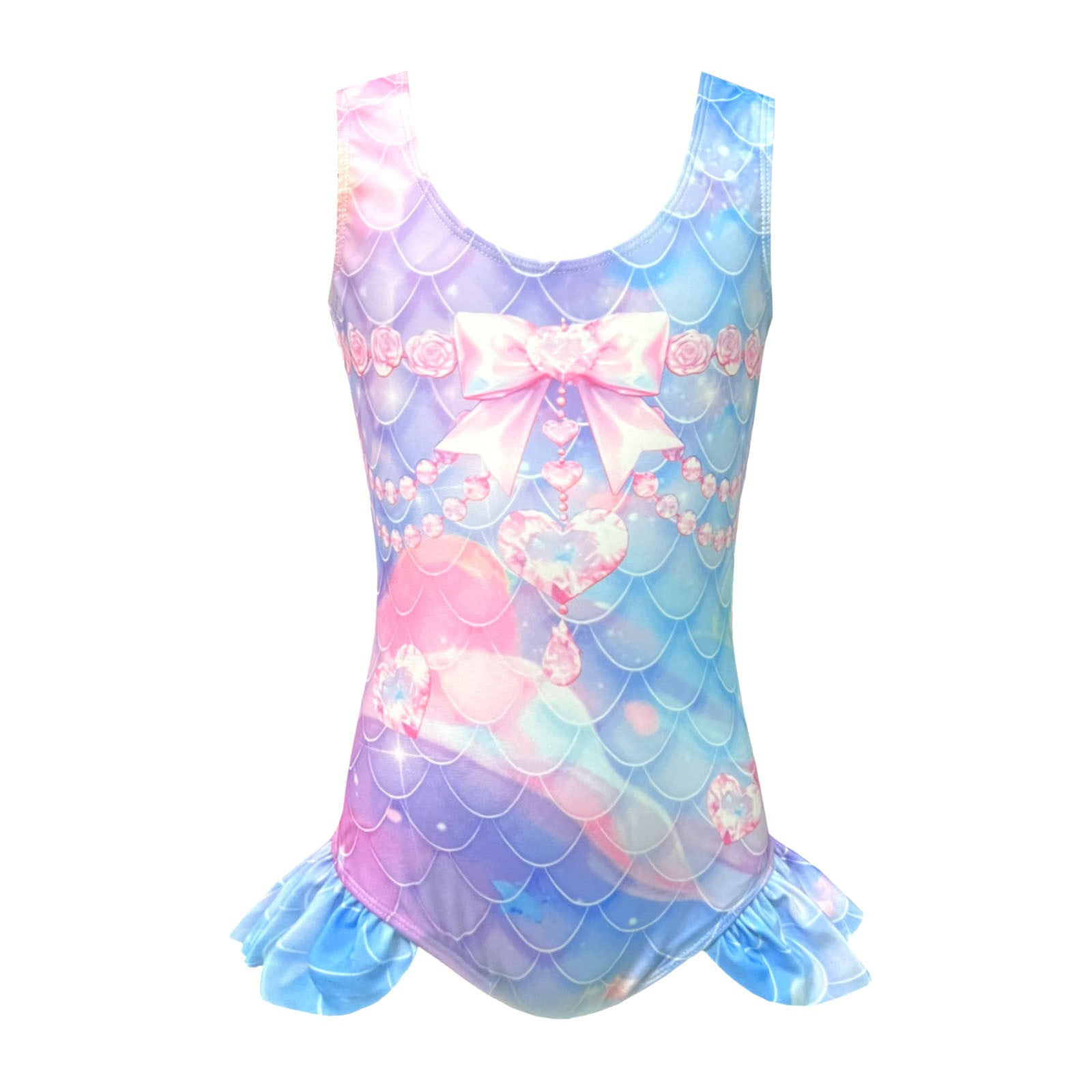 Click here for Huanbai Girls Piece Swimsuit With Gradient Scale P... prices