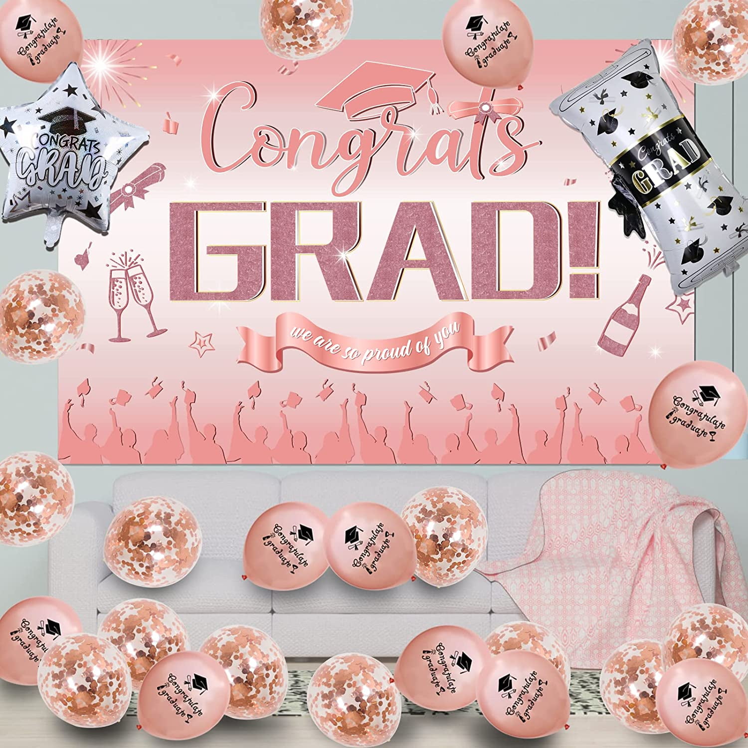 Graduation Party Backdrops
