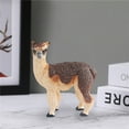 Realistic Animal Figurine Alpaca Goat Deer Ostrich Horse Model ...