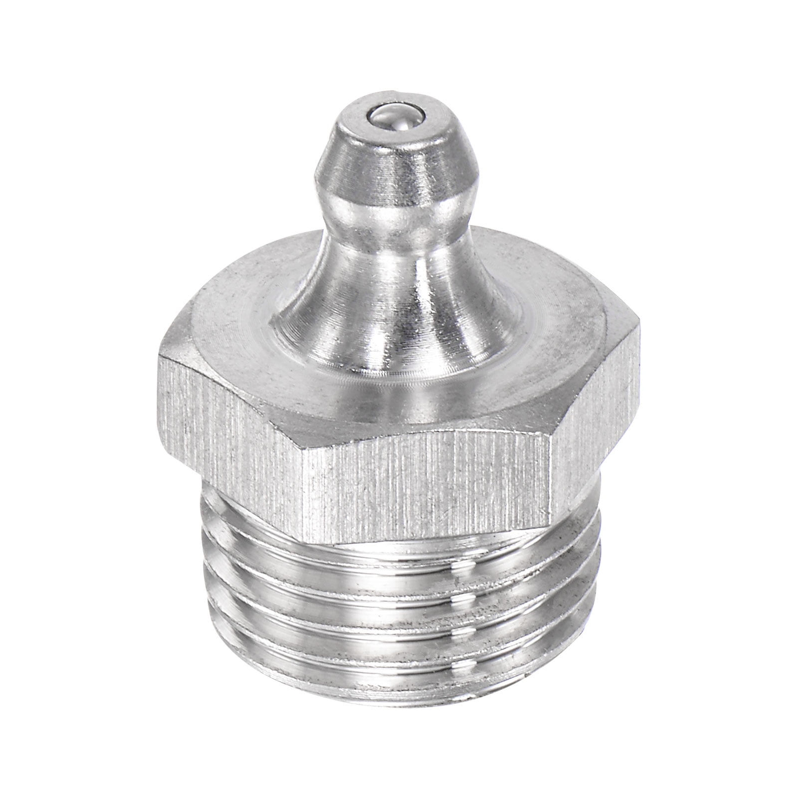 Uxcell Metric Stainless Steel Straight Hydraulic Grease Fitting M16 x 1 ...