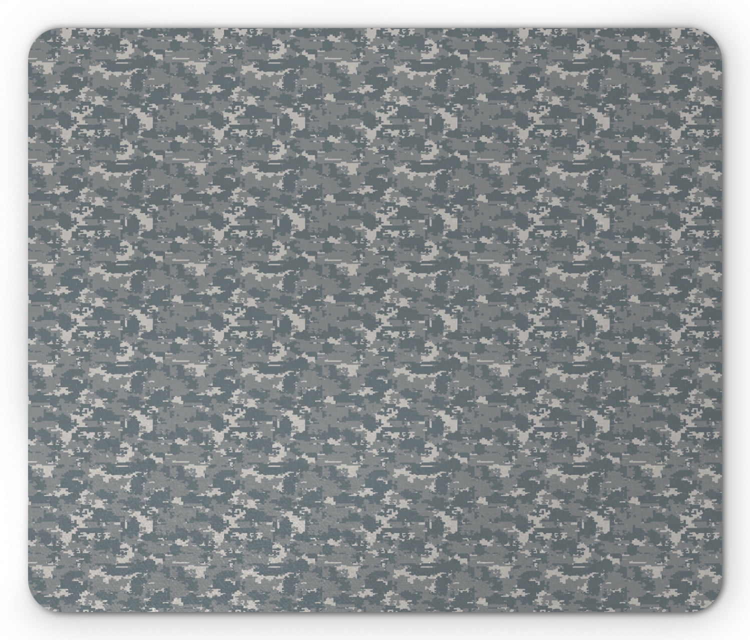 Camouflage Mouse Pad, Pixel Design Graphic of Camo Pattern in Neutral ...