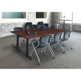 "Cain 84"" x 24"" Laminate Training Table for Conference, Study Room ...