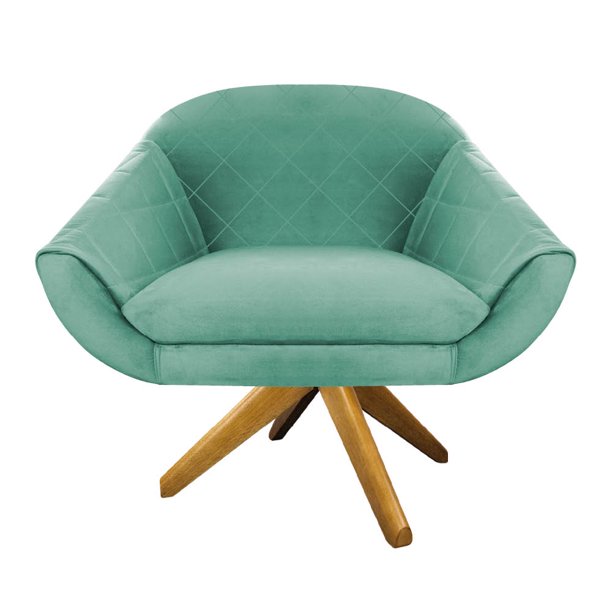 Sillón Franca B base giratoria - Turquesa WEIK Franca | Bodega Aurrera ...