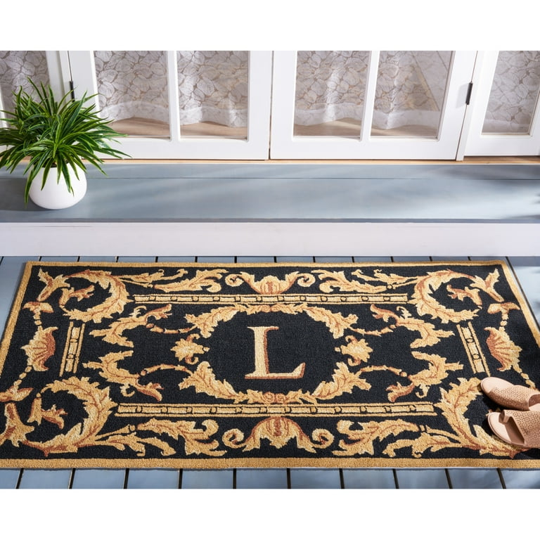 L Monogram Rug