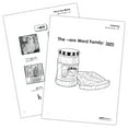 ABCmouse Phonics Word Families 80 Page Workbook with Stickers by Bendon ...