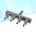 Nicehomfit 2pcs 4 Ways 8 to 4MM Stainless Steel Aquarium Outlet Inline ...
