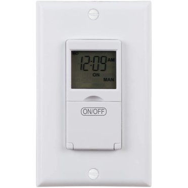 myTouchSmart Simple Set In-Wall Digital Timer, 26893-P1 - Walmart.com