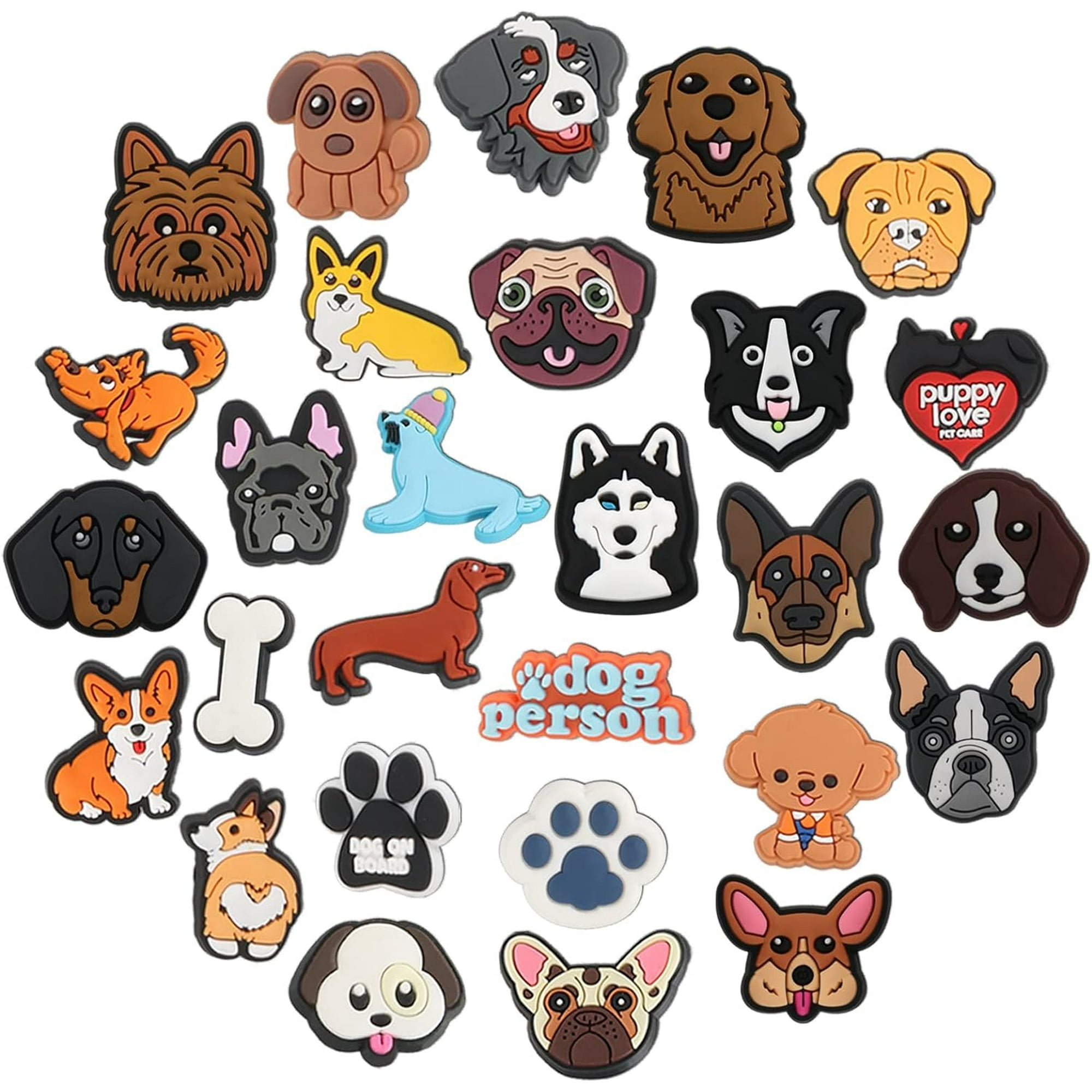 Click here for Laicaiw Mortd Dog Shoe Decoration Charms  30pcs Cu... prices