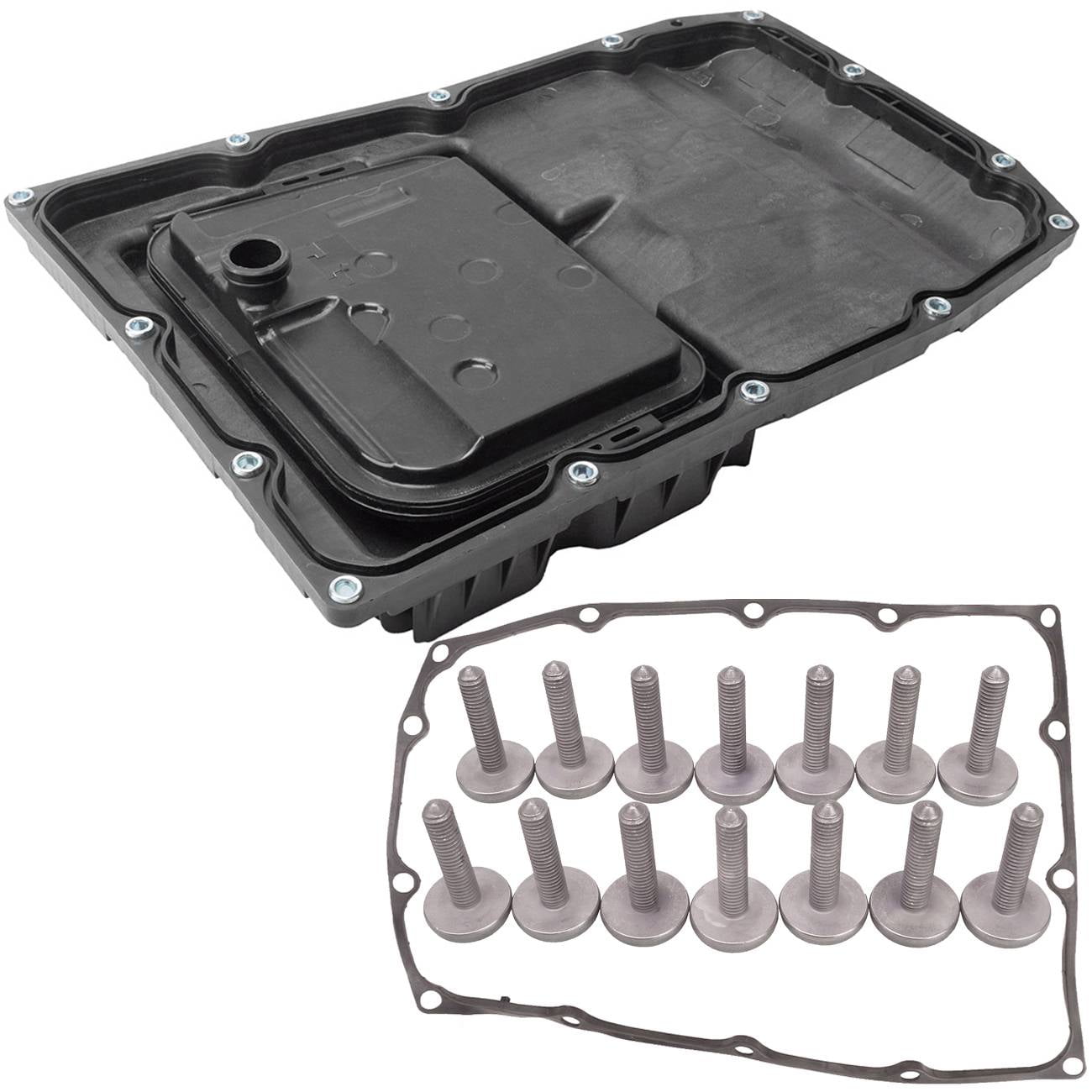 Bapmic 97032102500 Auto Transmission Oil Pan w/ Filter & Gasket for ...