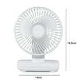 Leadrop Cooling Fan 4-Gears Adjustable Quiet Operation Small ...