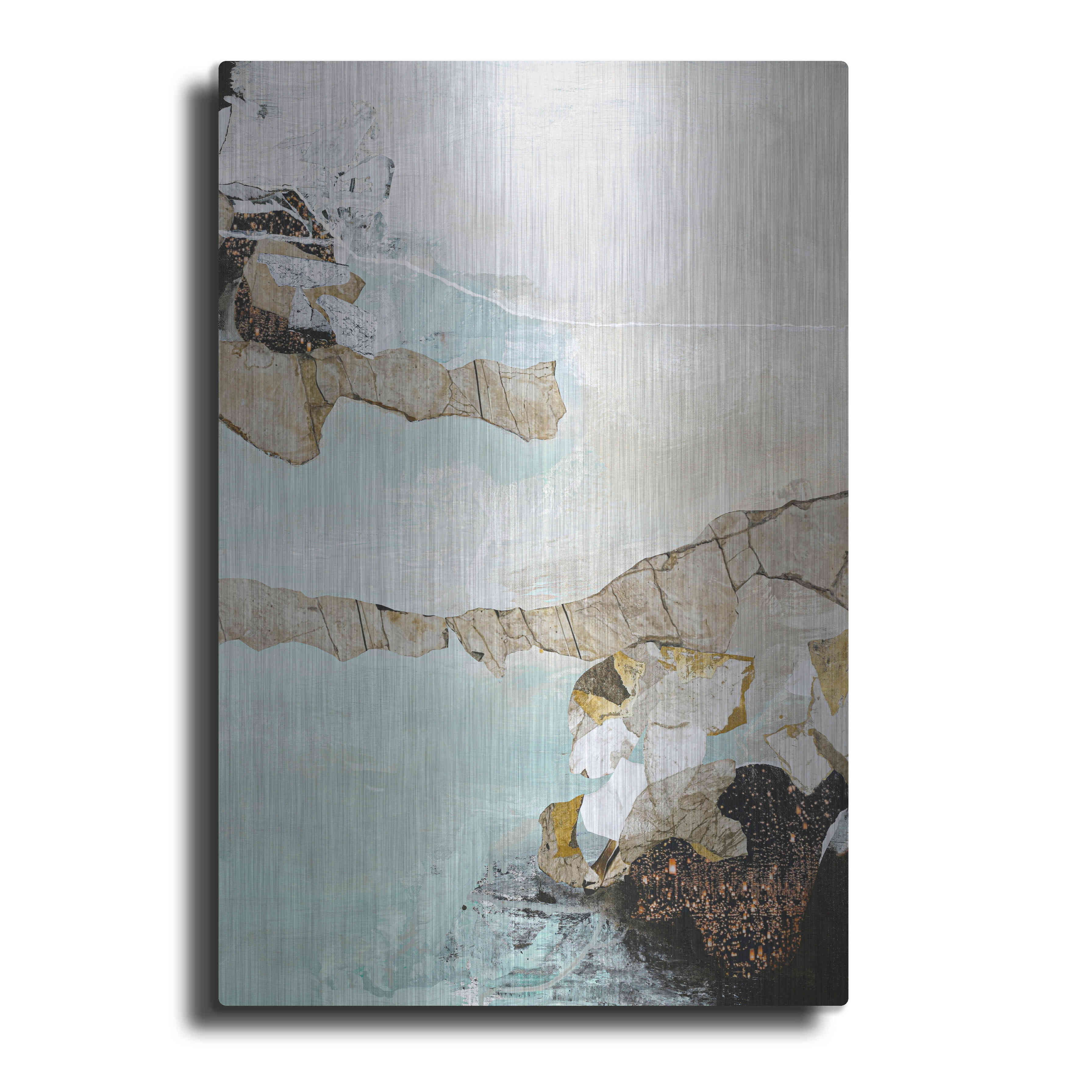 Luxe Metal Art 'Art Piece 1' by Design Fabrikken, Metal Wall Art, 12 ...