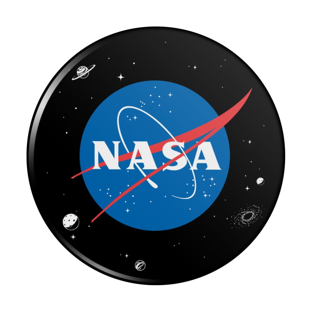 NASA Official Meatball Logo Kitchen Refrigerator Locker Button Magnet ...