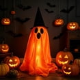 2 Pack Light Up Halloween Ghost Decorations – Glowing Ghost Figurines ...