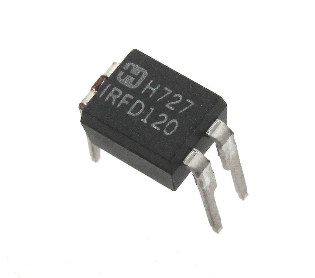 IRFD120 International Rectifier, 100v, +0.94A N-MOSFET - Walmart.com