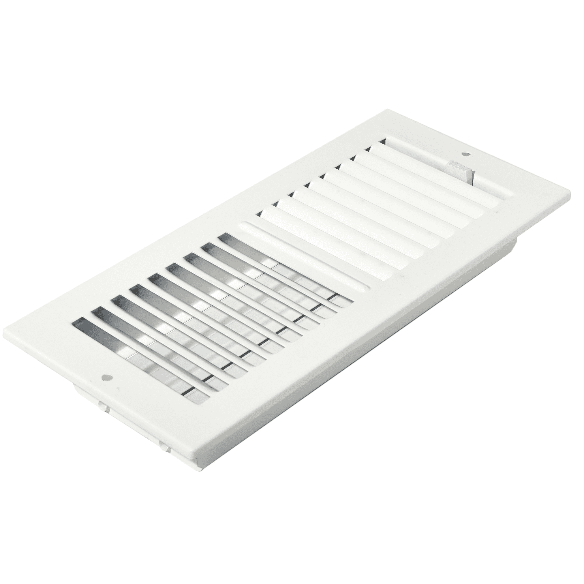 Sierra Grates 4” x 10” 2 Way Wall and Ceiling Register in Glacier White ...