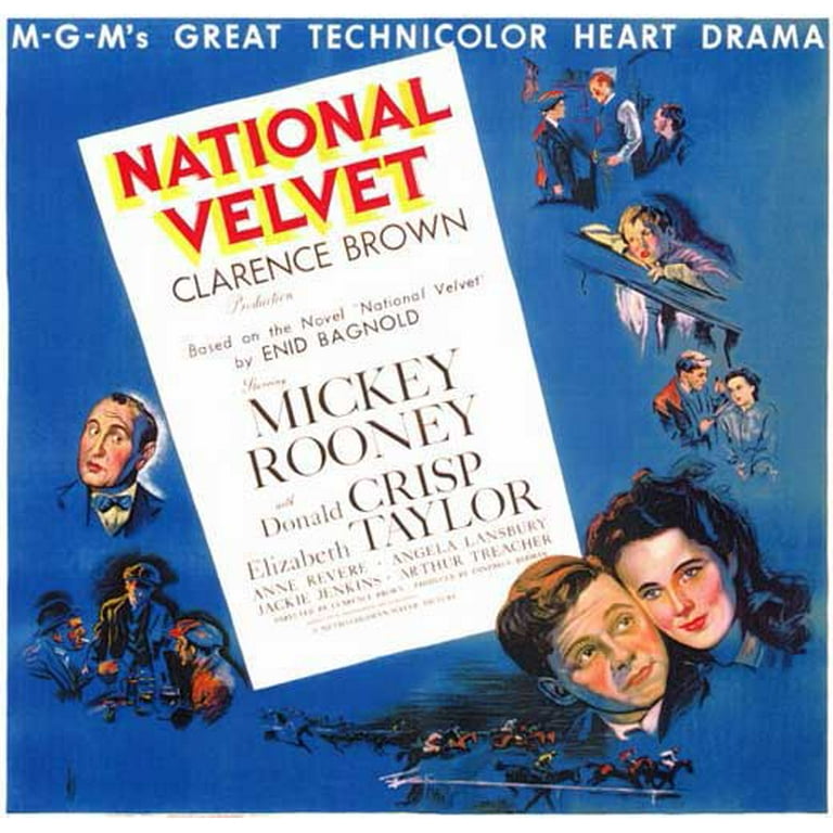 Elizabeth Taylor National Velvet Poster