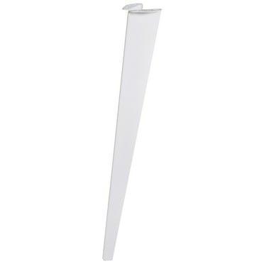 LTL Duraline Table Legs Wired White Steel 28", Set of 4 - Walmart.com