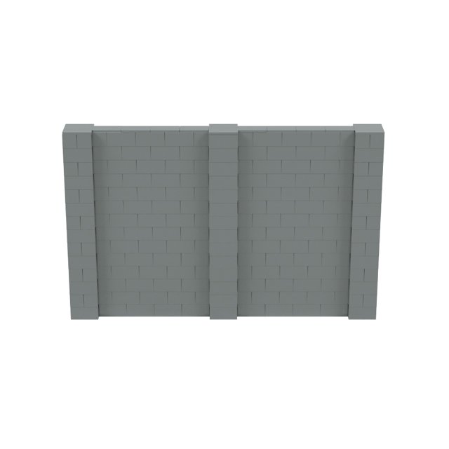 EverBlock 11’ x 7’ Wall Kit | Modular Building Blocks | Wall System for ...