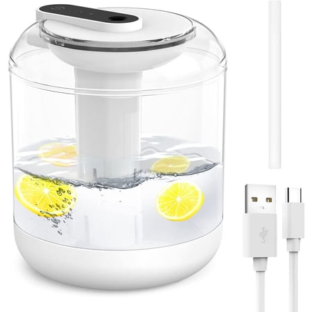 Humidifier Ultrasonic Quiet 1000ml Humidifier for Bedroom Auto Shut-Off ...