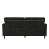 Novogratz Concord Sofa, Small Space Living Room 3 Seater, Pocket Coil ...