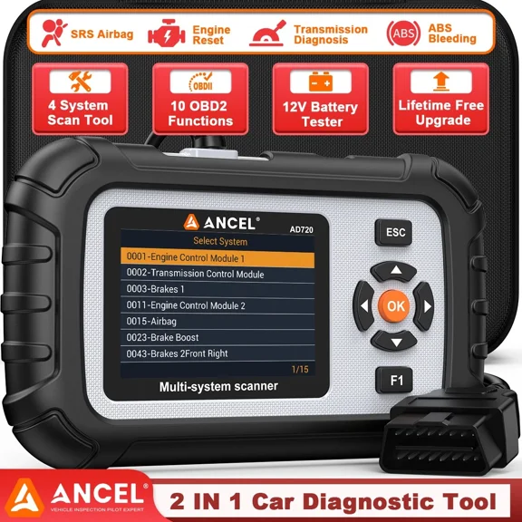 YOUCANIC UCAN-II-C Pro OBD2 Scanner – Full System Diagnostics for Cars ...