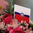 3drose, Cute Red, White, Blue Nautical Anchors and Polka Dots with a ...