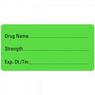 Patient I.D. Adhesive Medical Chart Labels,Thermal Pre Printed Room No ...