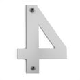 Barton 6 Inch Floating House Number "4" Stainless Steel Anti-Rust House ...