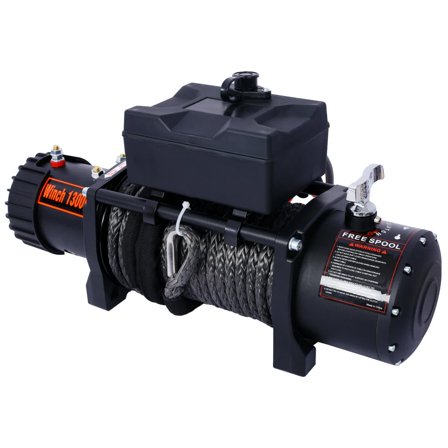 Warn Industries 24V DC Electric Towing Winch 885030 with 1000 Pounds ...