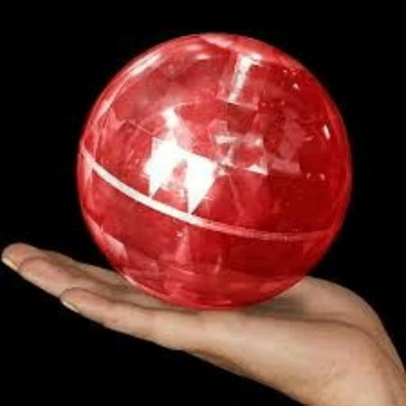 4 Inch LED Super Bounce Ball Red - Walmart.com