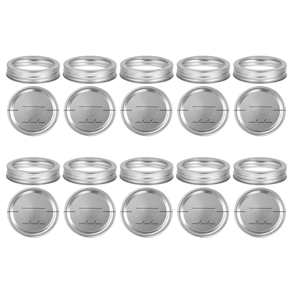 Click here for Cosmobetty 10 Sets Of Mason Jar Lids Tinplate Seal... prices