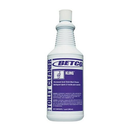 Betco 751200 PE Kling 9 Percent Hydrochloric Acid Toilet Bowl Cleaner ...