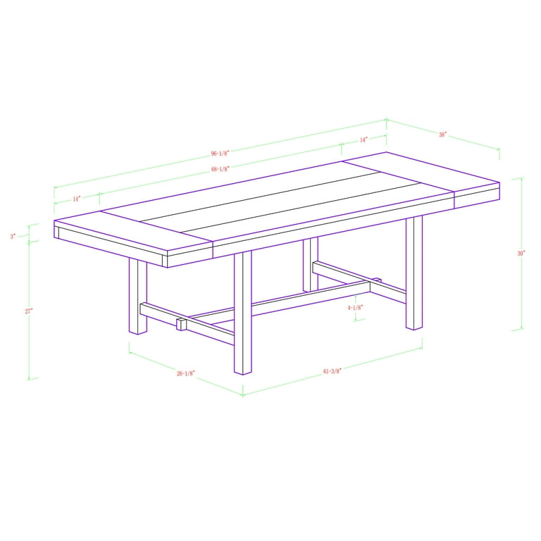 Standard Dining Room Table Dimensions