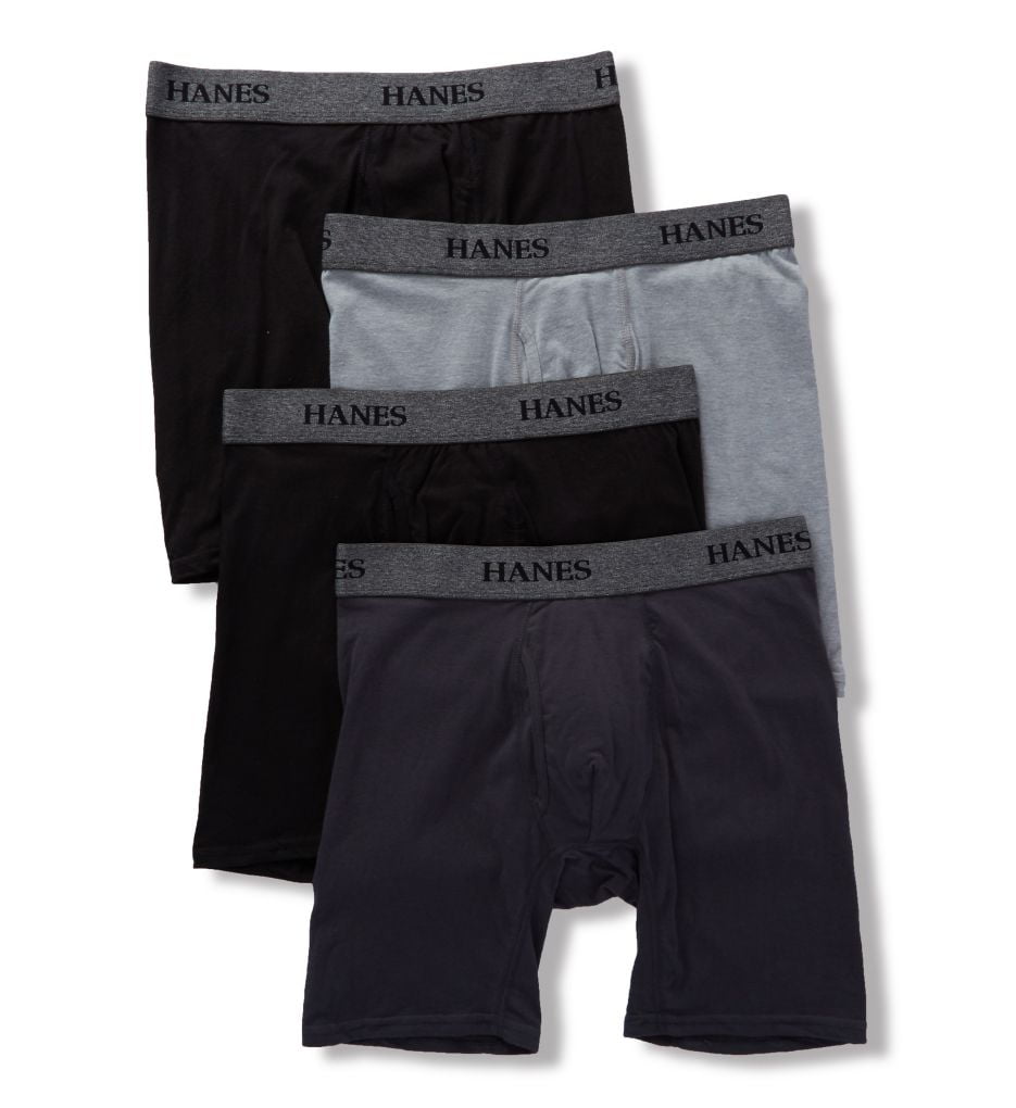 Hanes - Men's Hanes YTBBB4 Platinum Stretch Boxer Briefs - 4 Pack ... Hanes - Men's Hanes YTBBB4 Platinum Stretch Boxer Briefs - 4 Pack ...