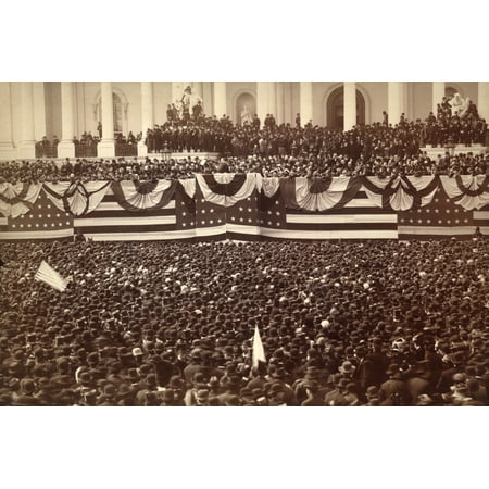 Grover Cleveland S Inauguration As The 22Nd President Of The Us. He Is ...