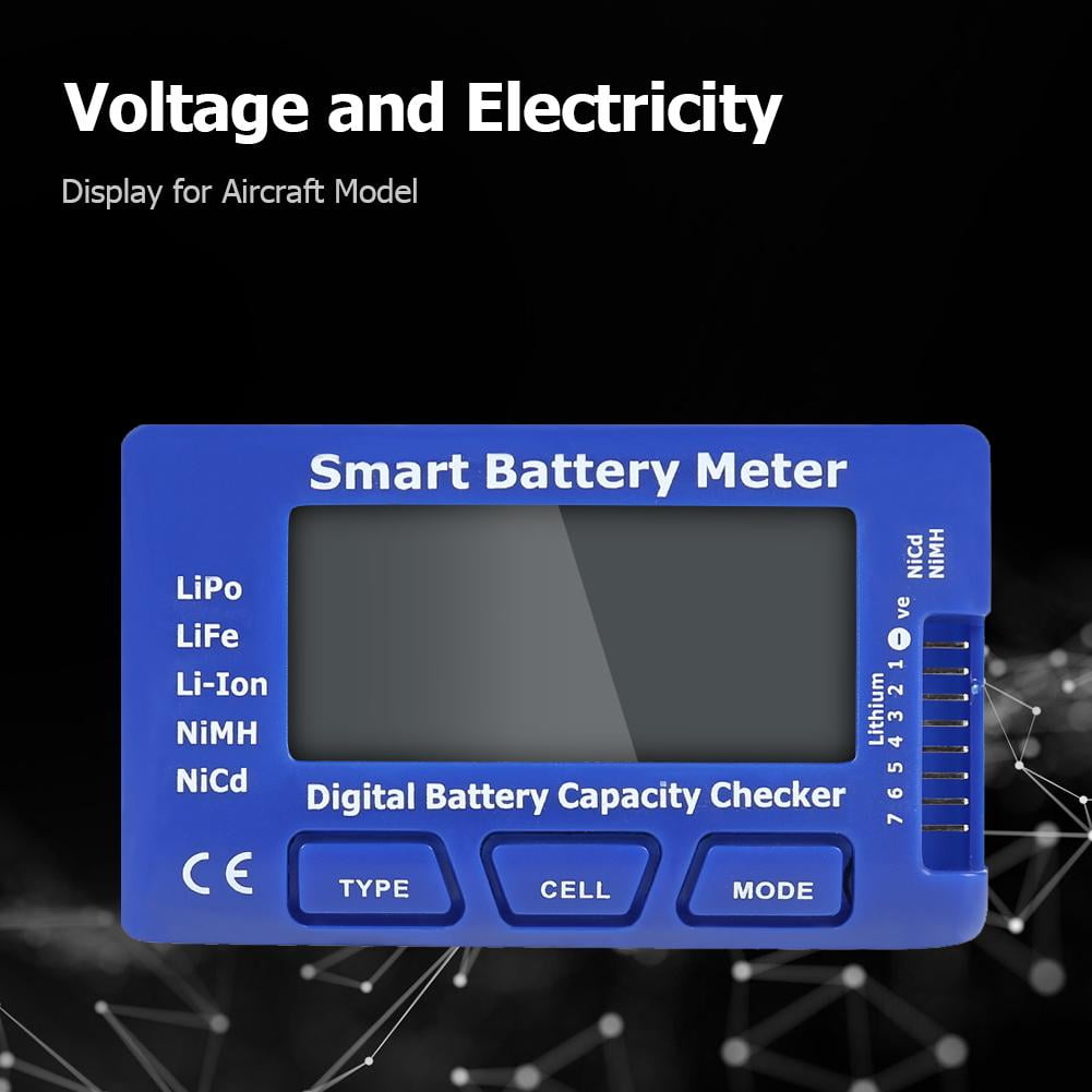5 in 1 Smart Battery Meter with Balance Discharge ESC Servo PPM Tester ...