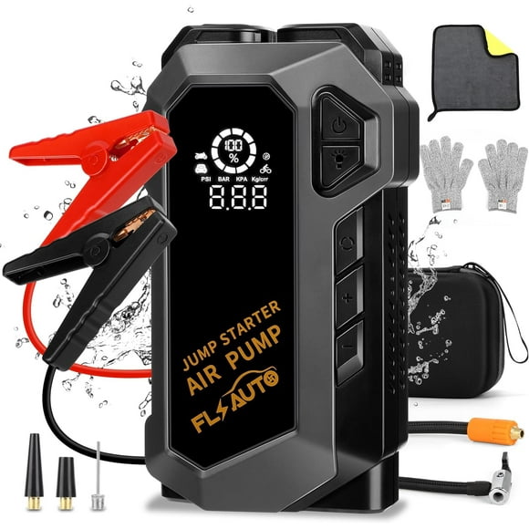 Portable Jump Starter Air Compressor