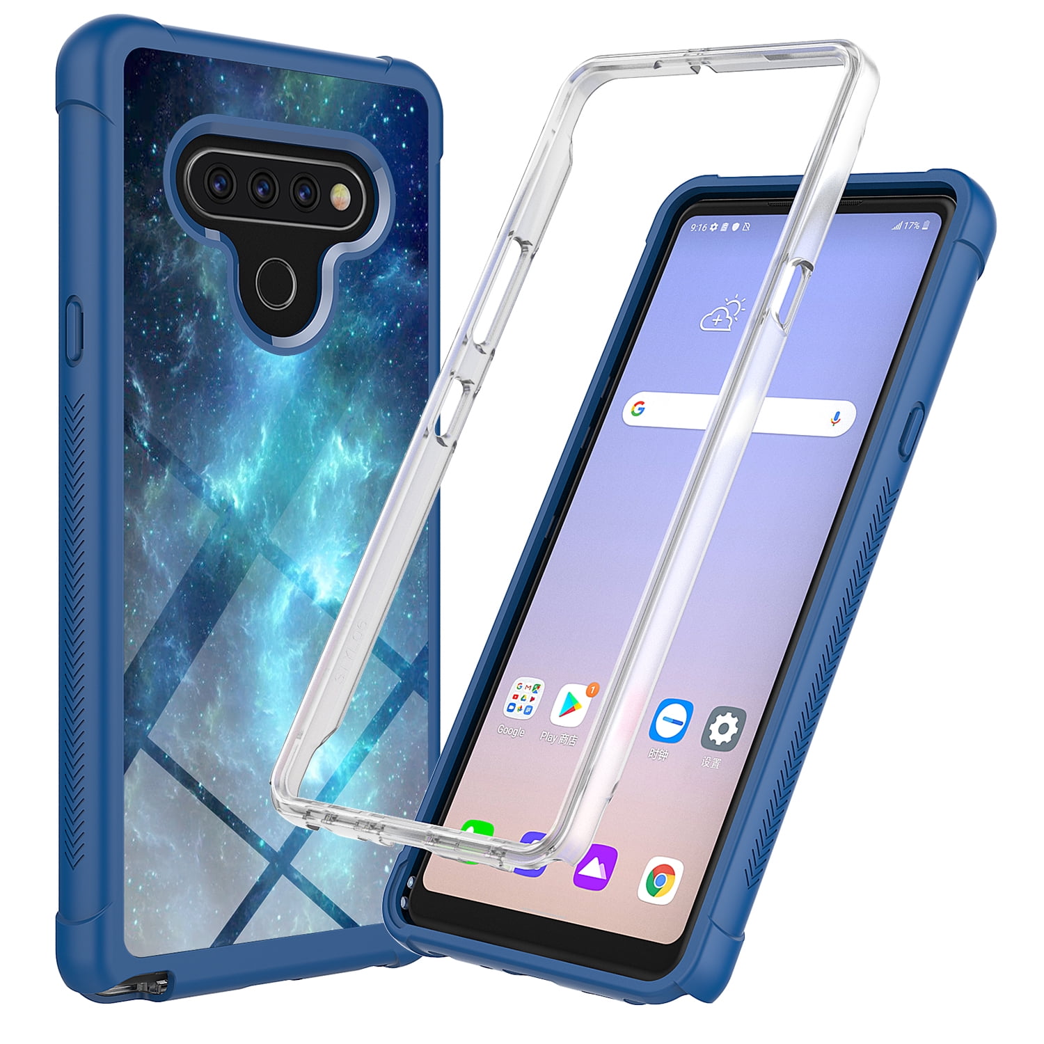 LG Stylo 6 Case, KAESAR Hybrid IMD Design Graphic Anti-Scratch Fashion ...