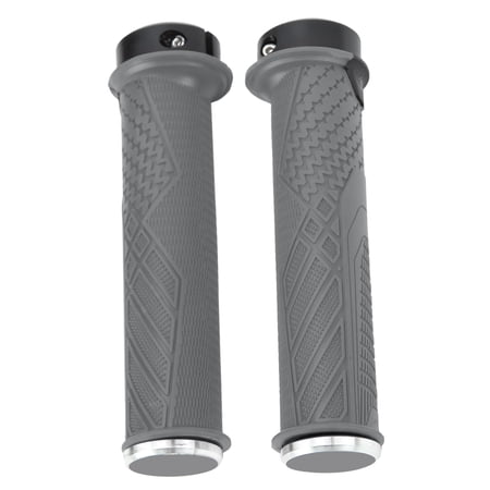 ANGGREK Rubber Handle Grips, Bike Handlebars Slip Resistance Texture ...
