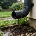 Rainwater Downspout Bracket - Heavy-Duty Galvanized Iron with Eco ...