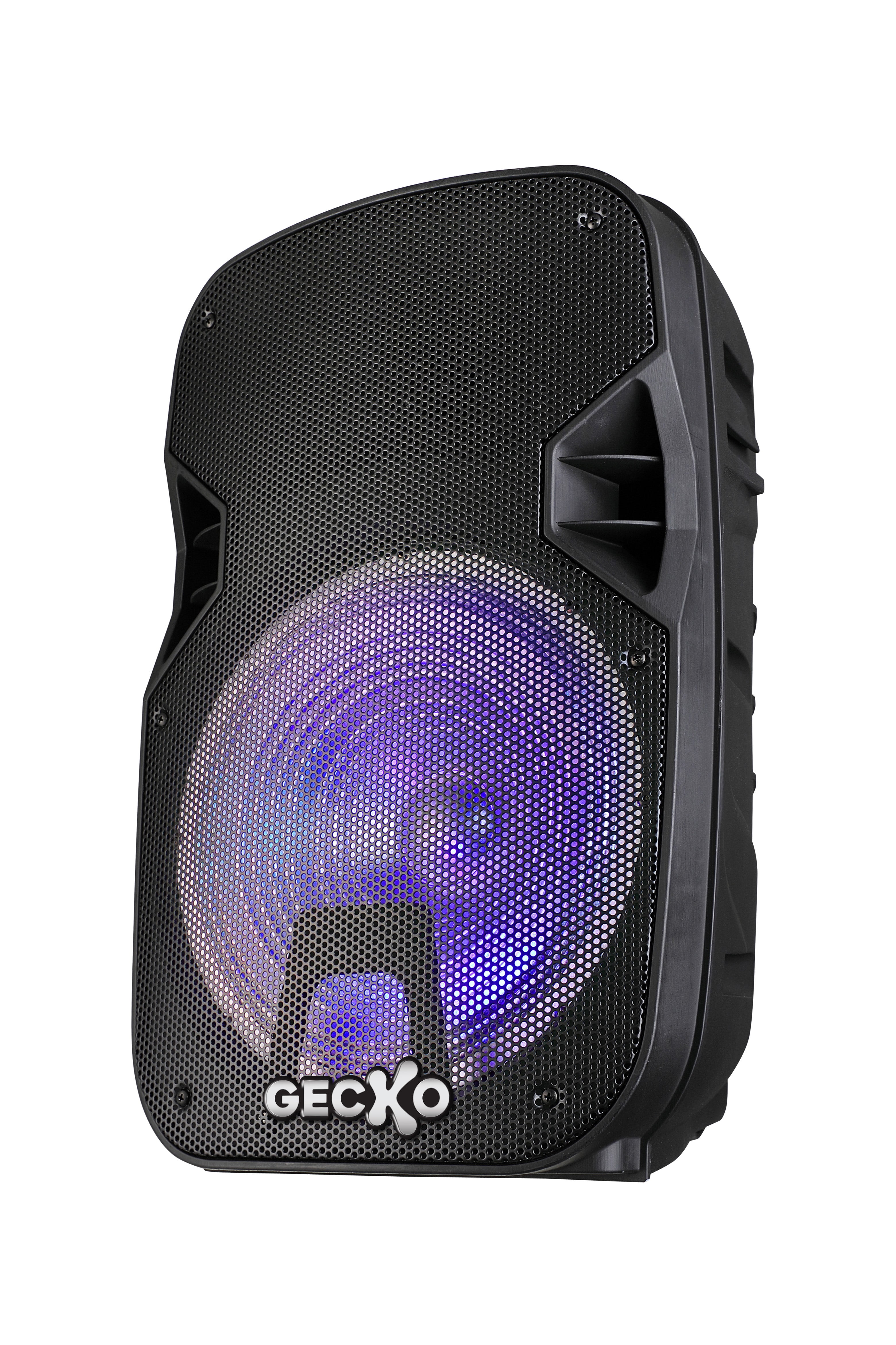 Bocina 12 Amplificada 8000watts Con Tws Bluetooth Tripie GECKO ...