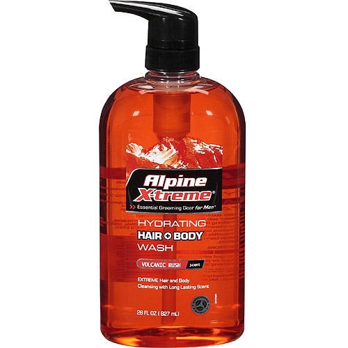 Alpine Xtreme Volcanic Rush Hydrating Hair & Body Wash, 28 fl oz ...