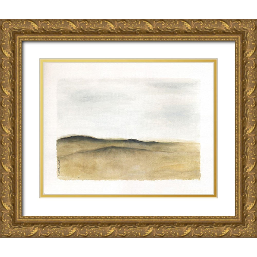 Shamp, Cindy 14x12 Gold Ornate Wood Framed with Double Matting Museum ...