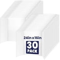 30 Pack Trifold Poster Board, 16in x 24in Corrugated Project Board ...