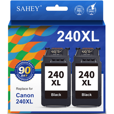 240XL Black Ink Cartridge for Canon 240 Printer Ink for PG-240XL 240XL ...