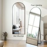 BEAUTYPEAK 71"x 26" Oversized Full Length Mirror Arch Standing Floor ...